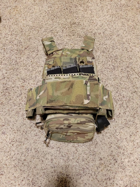 FERRO CONCEPTS MULTICAM Slickster Plate Carrier Large w/ Extras $650.00 ...