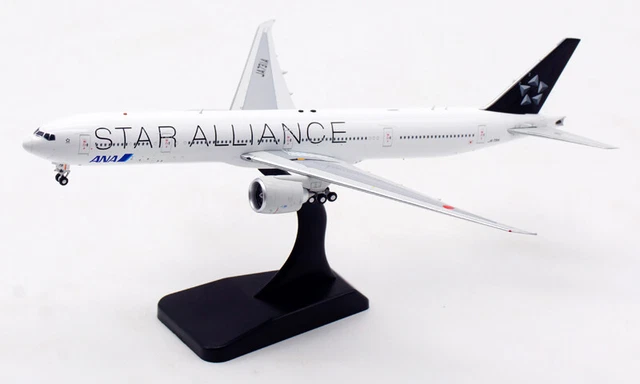 1:400 AVIATION ANA BOEING B777-300ER Passenger Airplane Diecast Plane ...