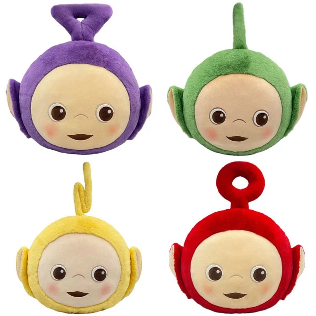TELETUBBIES PO LAALAA Dipsy Tinky Winky Head Plush Toy Throw Pillow ...