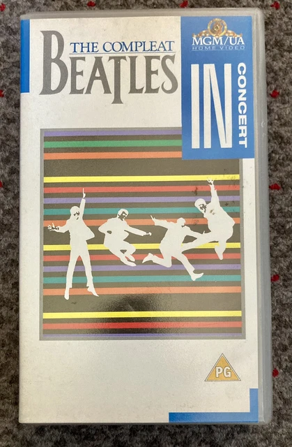 VINTAGE THE COMPLEAT Beatles In Concert VHS Narrated by Malcolm ...