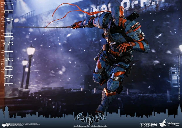 HOT TOYS 1/6 Dc Batman: Arkham Origins Vgm30 Deathstroke Slade Wilson ...