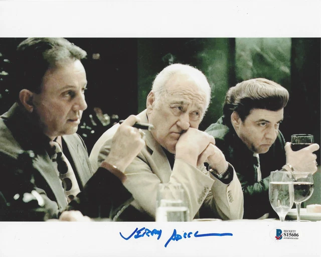 JERRY ADLER SIGNED THE SOPRANOS 8x10 PHOTO ACTOR HESH RABKIN BECKETT ...
