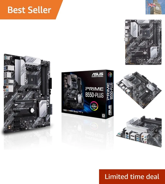 ULTIMATE PRIME B550-PLUS ATX Motherboard - Supports Ryzen 3000/5000 ...