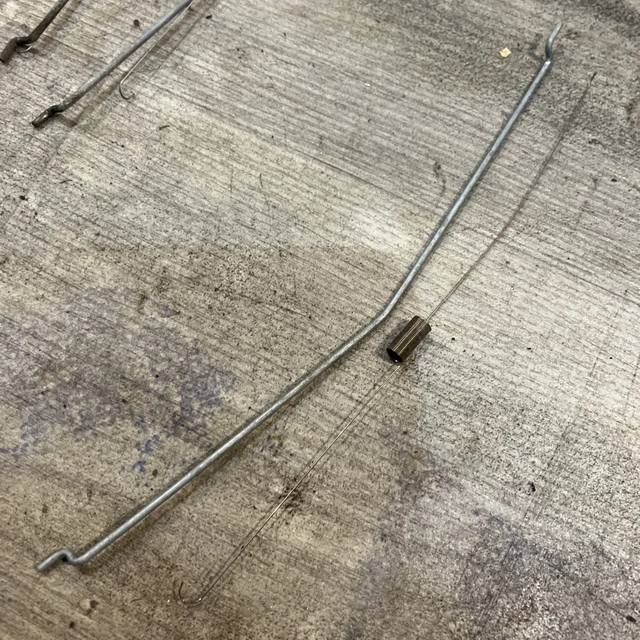 GOVERNOR ROD & Throttle Return Spring, Honda Mower, GCV135, GCV160 ...