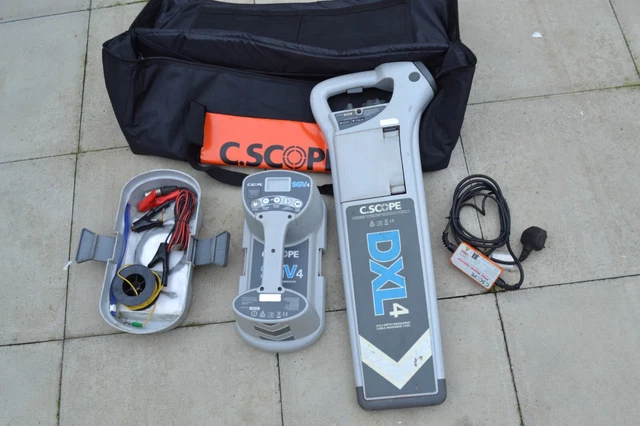 CSCOPE DXL 4 CAT Cable Avoidance Tool with Depth Measurement & SGV 4 ...