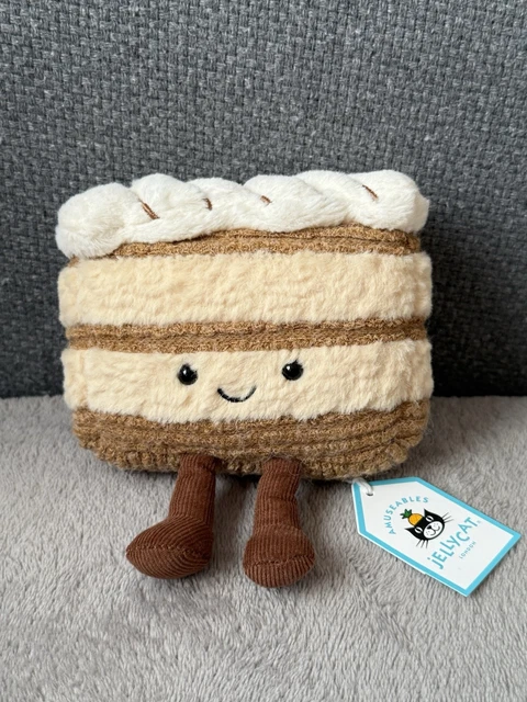 JELLYCAT AMUSEABLES MILIE Mille-Feuille. Brand New With Tags Shipped ...