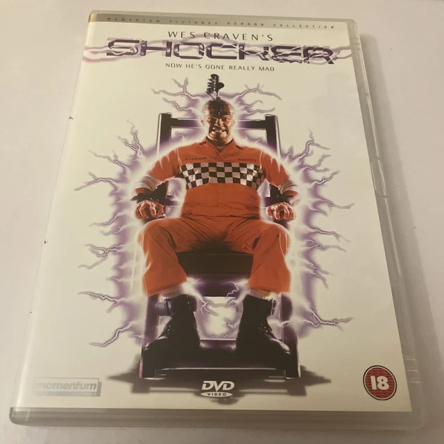 SHOCKER 1989 DVD Slasher Horror, Wes Craven (directed) 18 certified ...