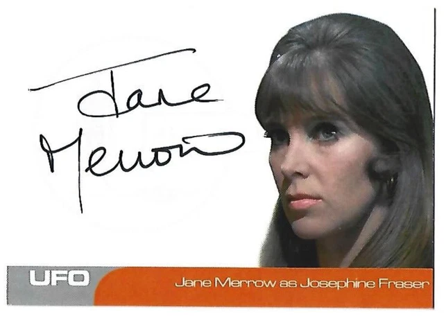 UFO SERIES 1 Auto Autograph Trading Card JM2 Jane Merrow as Josephine ...
