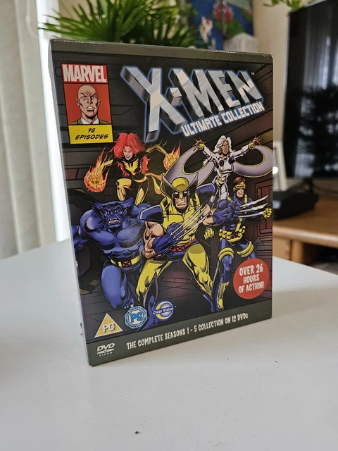 X-MEN ULTIMATE COLLECTION - Animated TV Seasons 1-5 Complete DVD £50.00 ...