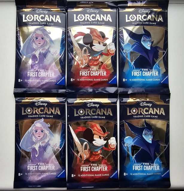 DISNEY LORCANA THE First Chapter Booster Pack - New & Sealed - IN HAND ...