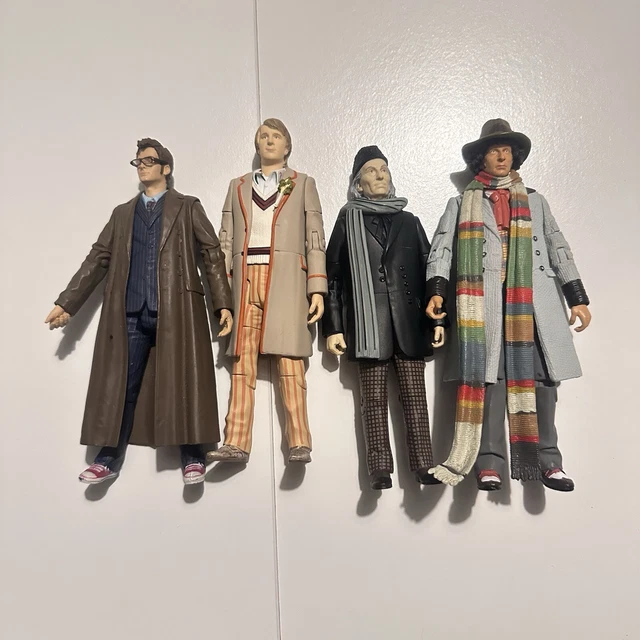 DOCTOR WHO FIGURE Bundle Rare | Fourth / First Unearthly / Fifth ...