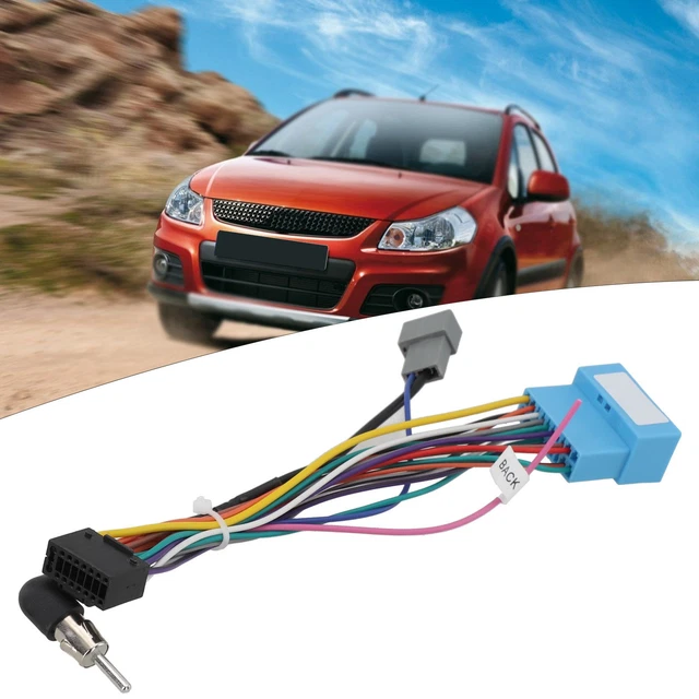 ADAPTATEUR CÂBLE FAISCEAU de câblage stéréo radio de voiture ...