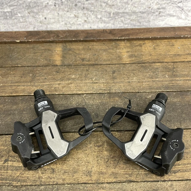 LOOK KEO 2 Max Road Bike Clipless Pedals Pair Black Adjustable Tension ...