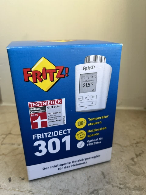 AVM FRITZ! DECT 301 Wireless Radiator Thermostat - with Original ...