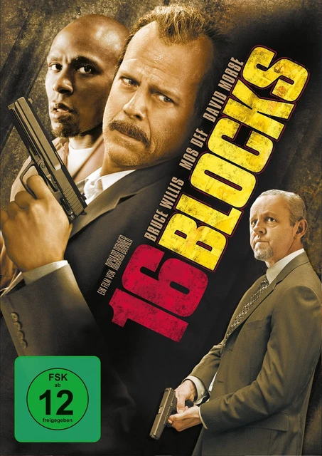 16 BLOCKS/ DVD (DVD) Bruce Willis Mos Def David Morse Jenna Stern Casey ...