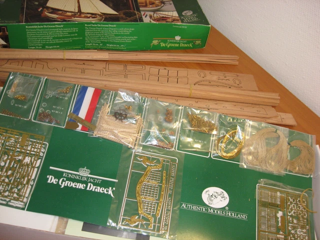 DE GROENE DRAECK-DER Grüne Drache-Historisches Schiffsmodell ...