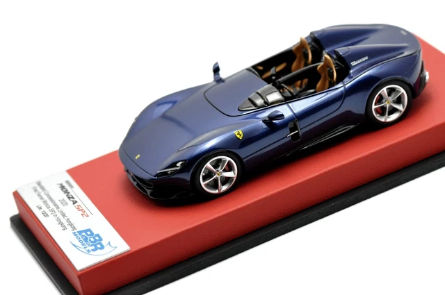 1/43 BBR FERRARI Monza SP2 Hong Kong Blue - RGM deluxe calsito sp1 ...