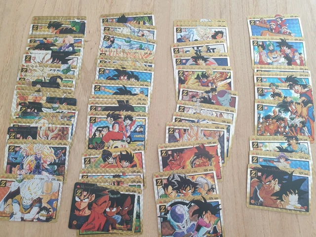 COLLECTION DE 54 cartes dragon ball z Bandai Prism Spécial Card EUR 100 ...