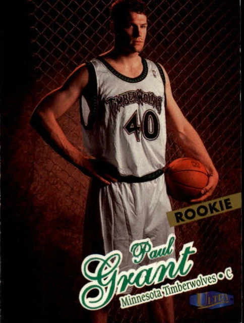 1997-98 ULTRA MINNESOTA Timberwolves carte basketball #134 recrue Paul ...