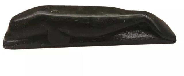BEAUTIFUL INUIT / Eskimo Soapstone Beluga Whale Carving Sculpture $250. ...