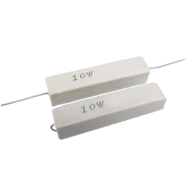 5PCS 5K OHM 5KΩJ 10 watt Axial Ceramic Cement Power Resistor 10W $5.18 ...