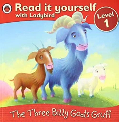 THE THREE BILLY Goats Gruff , Niveau 1 Livre de Poche Livres Ladybird ...