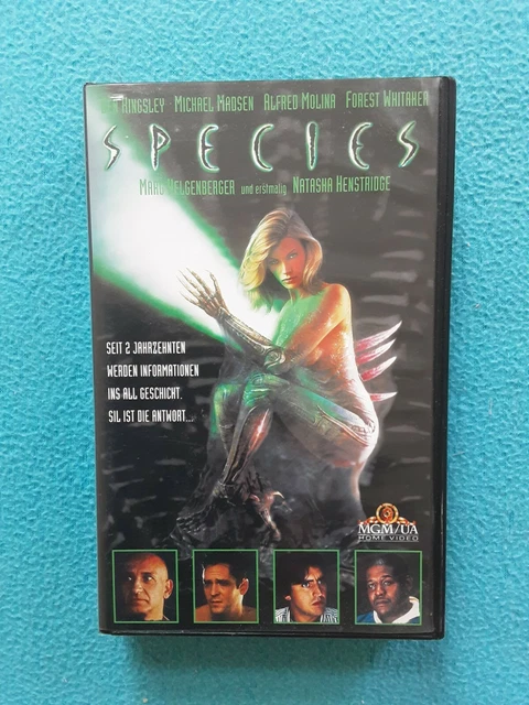 SPECIES - VHS - Kaufkassette - Natasha Henstridge - MGM £3.74 - PicClick UK