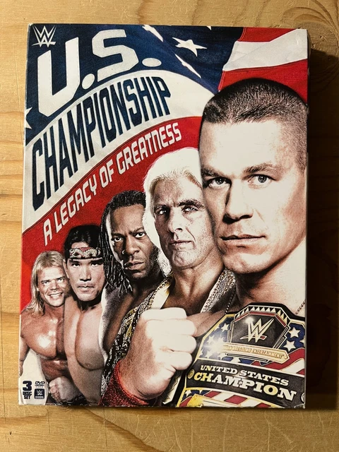 WWE: THE U.S. Championship - A Legacy of Greatness (DVD, 2016, 3-Disc ...
