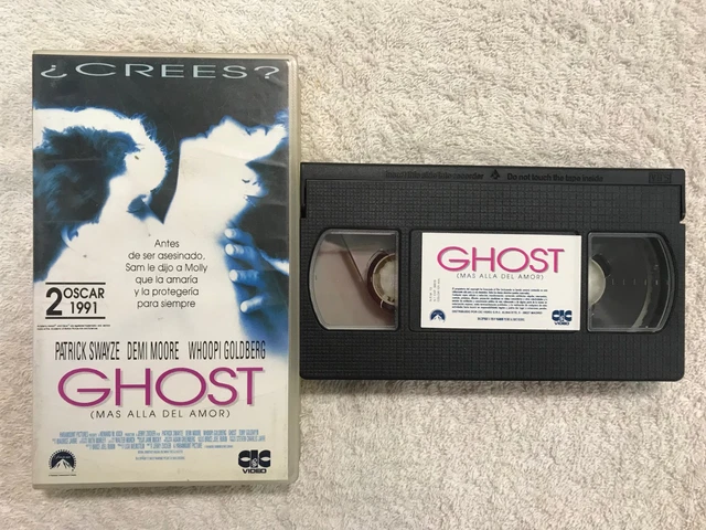 GHOST VHS PATRICK Swayze Demi Moore Whoopi Goldberg 2 Oscar 1991 EUR 14 ...