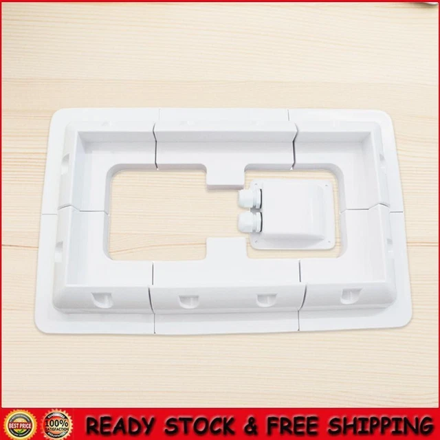 RV TOP ROOF Fixing Bracket Kit Wire Box Support for Yacht Caravan ...