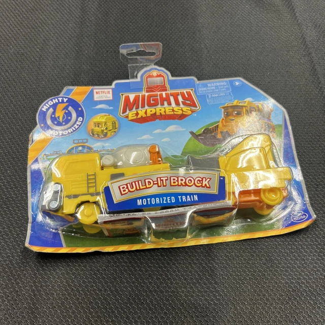 2022 NETFLIX MIGHTY Express BUILD-IT BROCK Motorized Train FREE ...