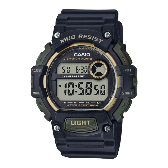 CASIO TRT110H-1A2OS DIGITAL Watch, Countdown Timer, Chronograph ...