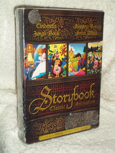 CINDERELLA/SLEEPING BEAUTY/JUNGLE BOOK/SNOW White (DVD, 2006, 4-Disc ...
