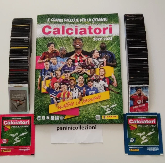 PANINI CALCIATORI 2022/2023 album + set Completo figurine + 2 bustine Gazzetta EUR 134,99 ...