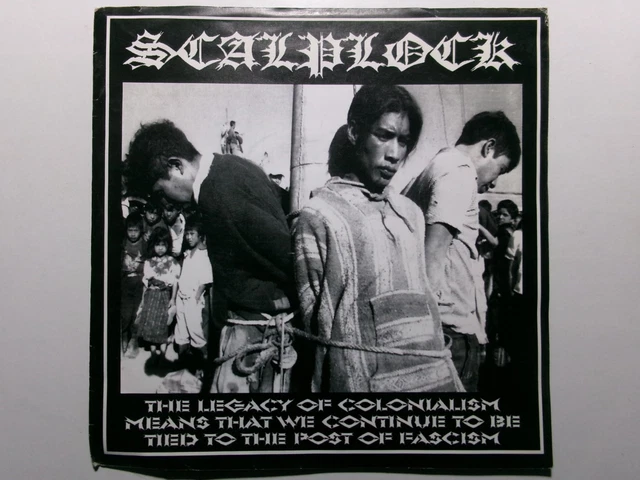 SCALPLOCK SHANK THE Legacy Of Colonialism Retribution Ret 02 Punk ...