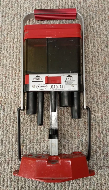 LEE LOAD ALL 12 Gauge Shotgun Shell Reloading Press with attachments ...