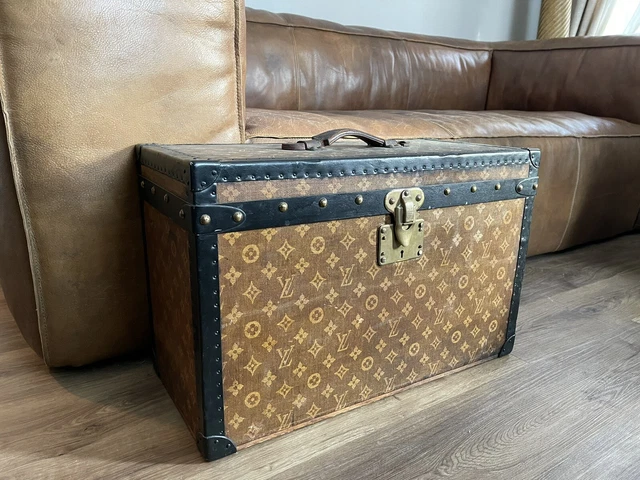 LOUIS VUITTON STEAMER Trunk Rare Size With Tray Key £6,660.92 - PicClick UK