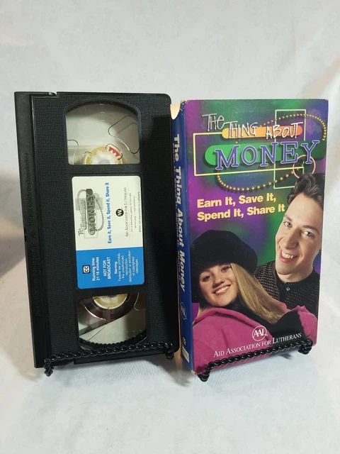 THE THING ABOUT Money VHS HTF Vintage 90's £4.45 - PicClick UK