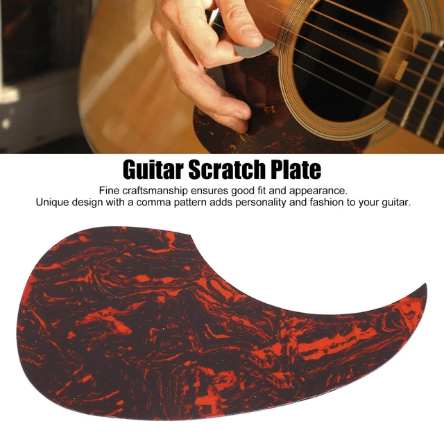 GUITAR COMMA PICKGUARD PVC Wear Resistant Anti Scratch Stylish Guitar ...