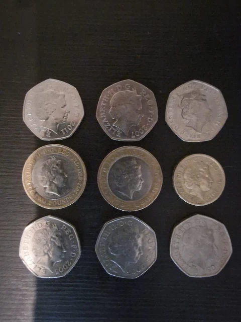 RARE 50P COINS, rare 2 pound coins and old 1 pound coin. £5,500.00 ...