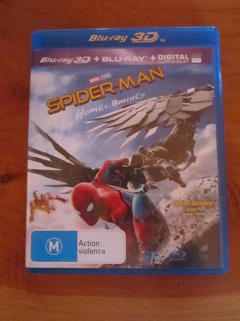 DVD BLU-RAY 3D Marvel Spider-Man Homecoming Great ***** Must See EUR 6 ...