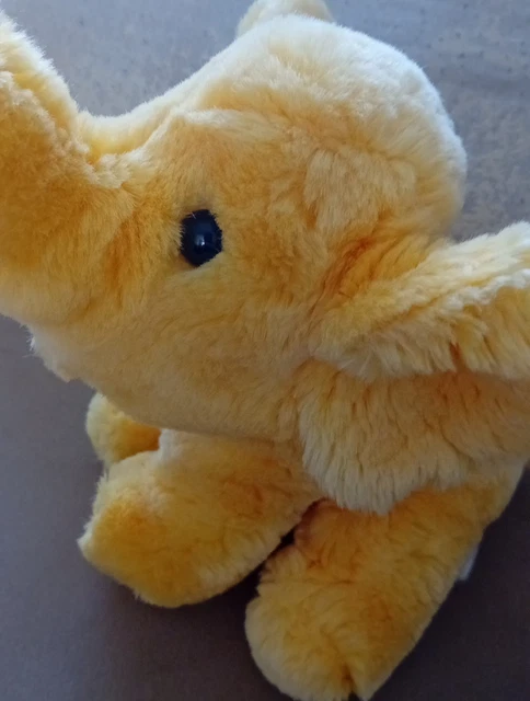 VINTAGE LEMON COLOUR Elephant Plush £8.63 - PicClick UK