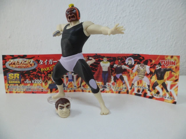 ACTION FIGURE YUJIN Tiger Mask Daigo Daimon Uomo Tigre - 8 cm Vintage ...