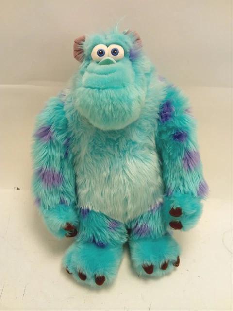 DISNEY PIXAR MONSTERS Inc. 51cm Tall Sully Soft Toy Plushie In Used ...