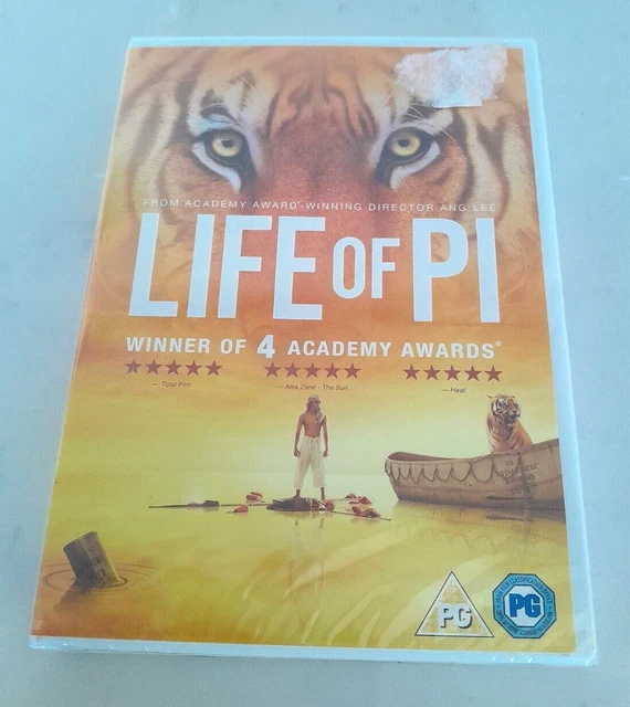 LIFE OF PI [DVD] - Movie/Film - Irrfan Khan, Suraj Sharma - NEW ...