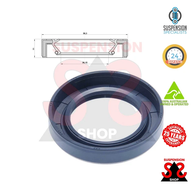 SHAFT SEAL, DRIVE Shaft Suit TOYOTA Hilux 1.6 (YN55) HILUX IV Pickup ...