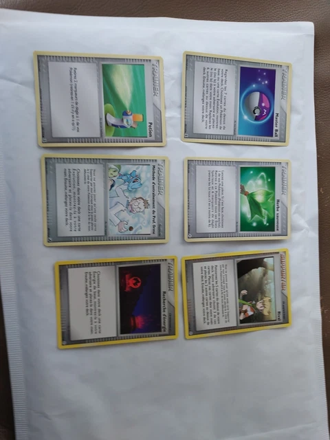 LOT DE 6 Cartes Pokemon. Trainer, Et Supporter EUR 4,00 - PicClick FR