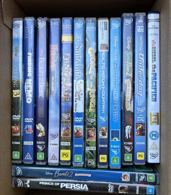 WALT DISNEY MOVIES Bundle Bulk Lot 14 DVDs - Good Condition - Fast Post ...