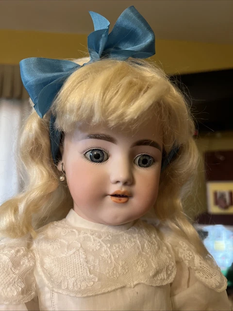 ~STUNNING 21” ANTIQUE Simon & Halbig Santa Model 1249/ DEP/Germany ...