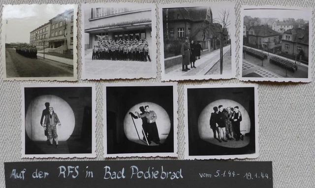 RFS/KLV SCHULE LAGERMANNSCHAFTSFÜHRER/HJ/BAD Podiebrad/Podebrady ...